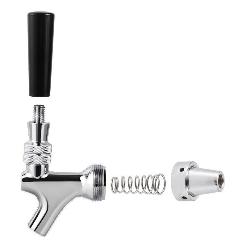 Self-Closing-Draft-Beer-Tap-Faucet-has-a-handle-return-spring-American ...
