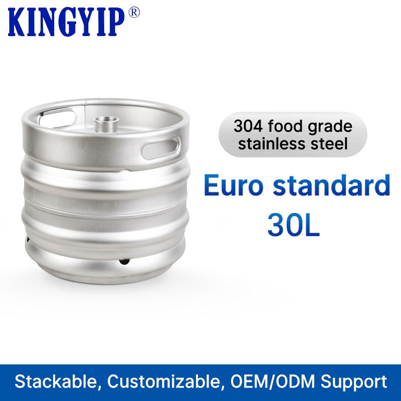 Stainless-Steel-304-30L-Beer-Keg-Craft-Multifunction-Brewing-Tank-EU ...